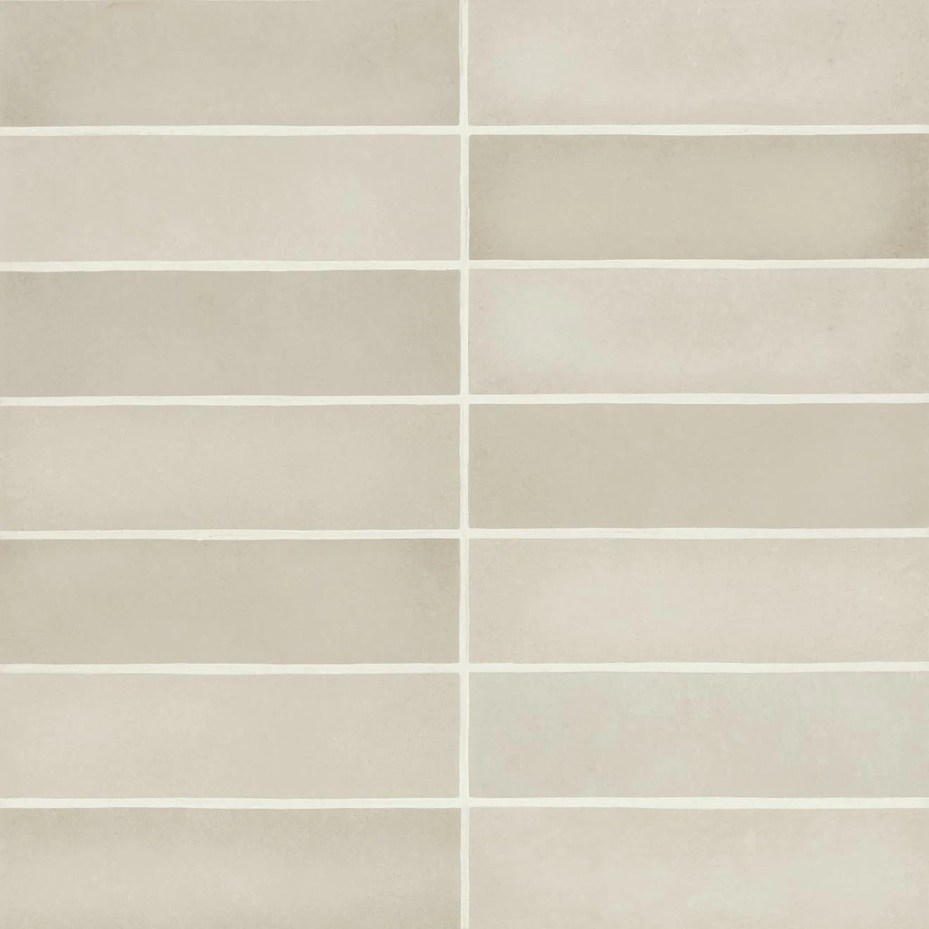 Makoto Kumo Grey 2.5X10 Matte Ceramic | Tilemart