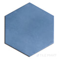 Meraki Base Azul 8" Hexagon Matte Porcel – Tilemart