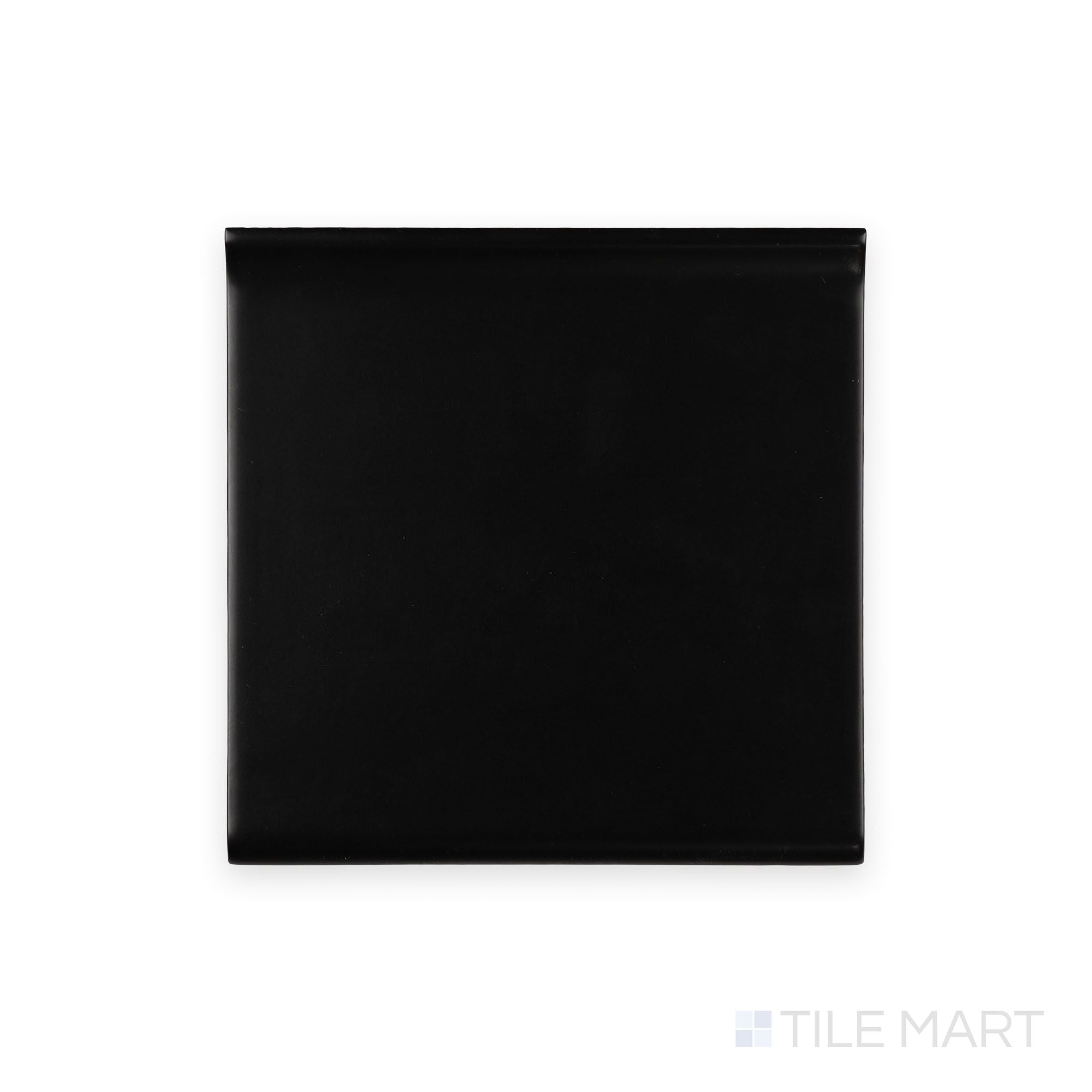 Sanitary Black 6X6 Cove Base Matte Porce – Tilemart