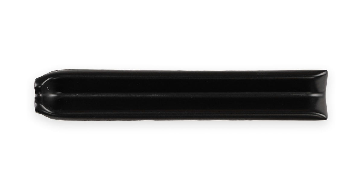 Sanitary Cove Base Black 1X6 Matte Ceramic Inside Corner | Tilemart