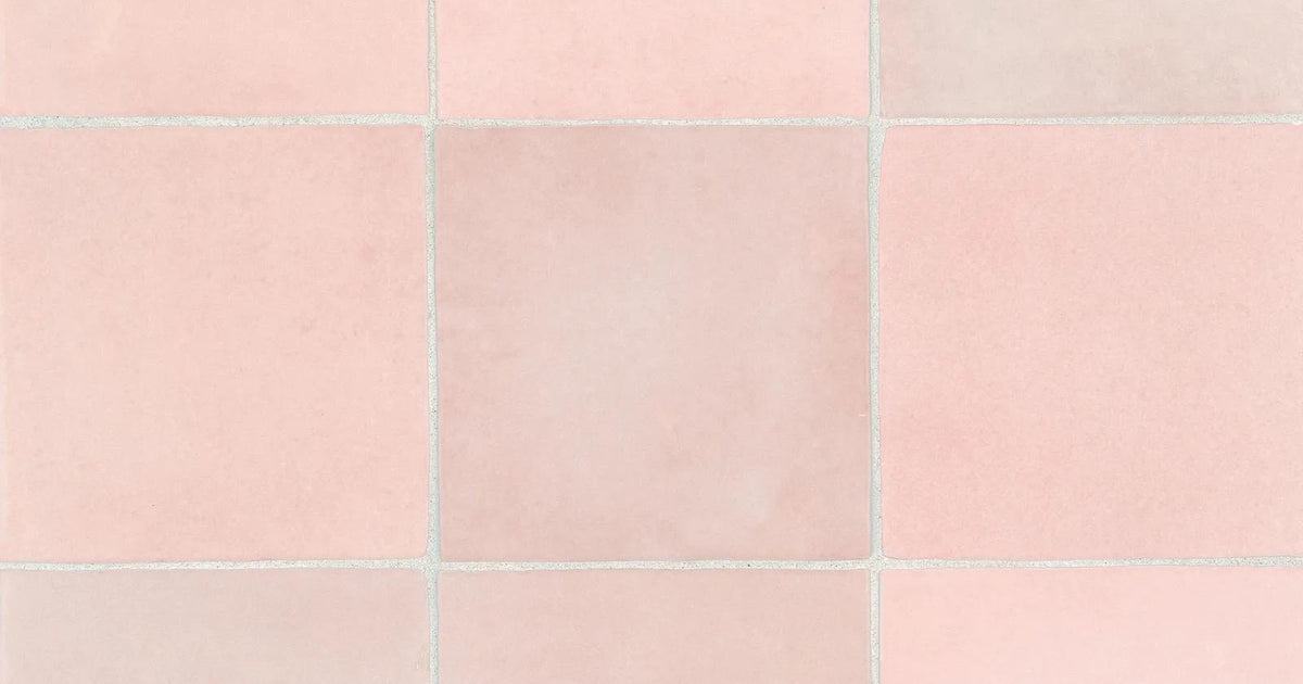 Cloe Pink 5X5 Gloss Glazed Ceramic Tile | Tilemart