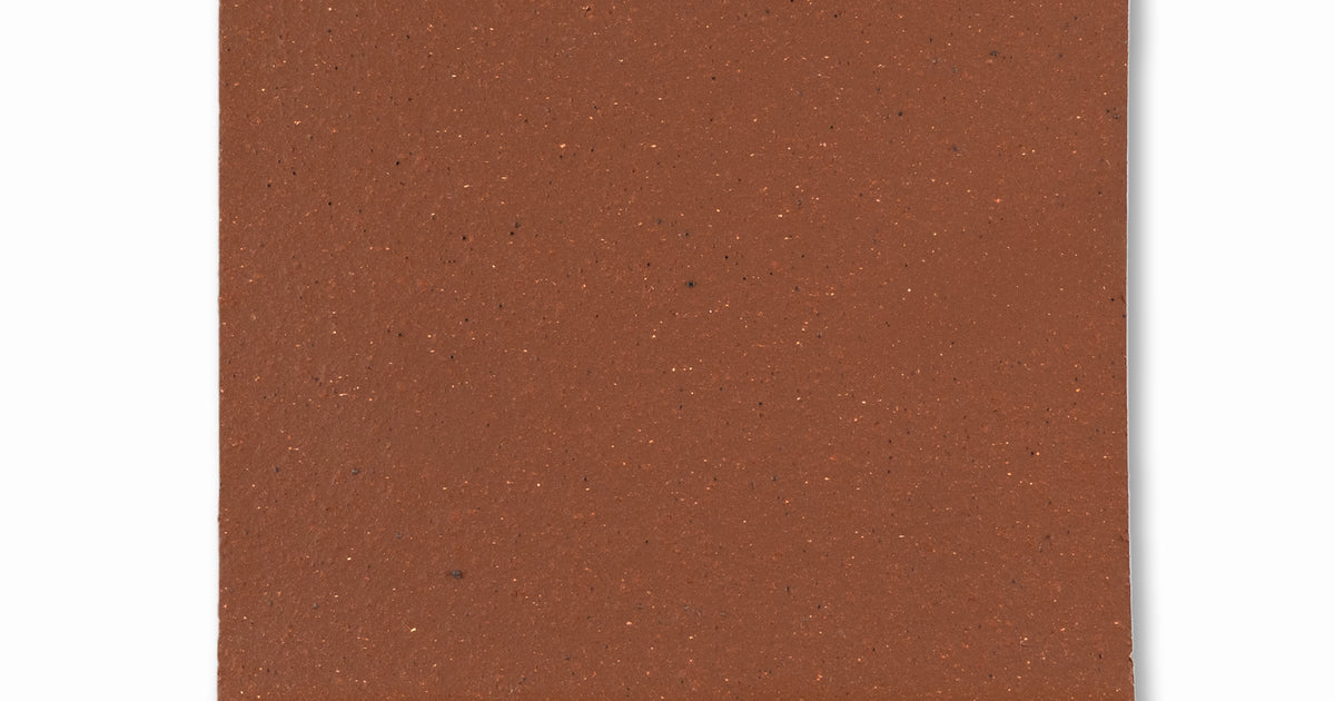 Metropolitan Mayflower Red 6X6 Honed Quarry Cove Base | Tilemart