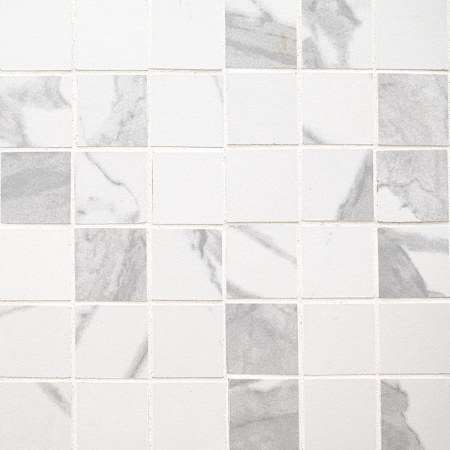 Eden Statuary 2" Square Matte Porcelain Mosaic | Tilemart