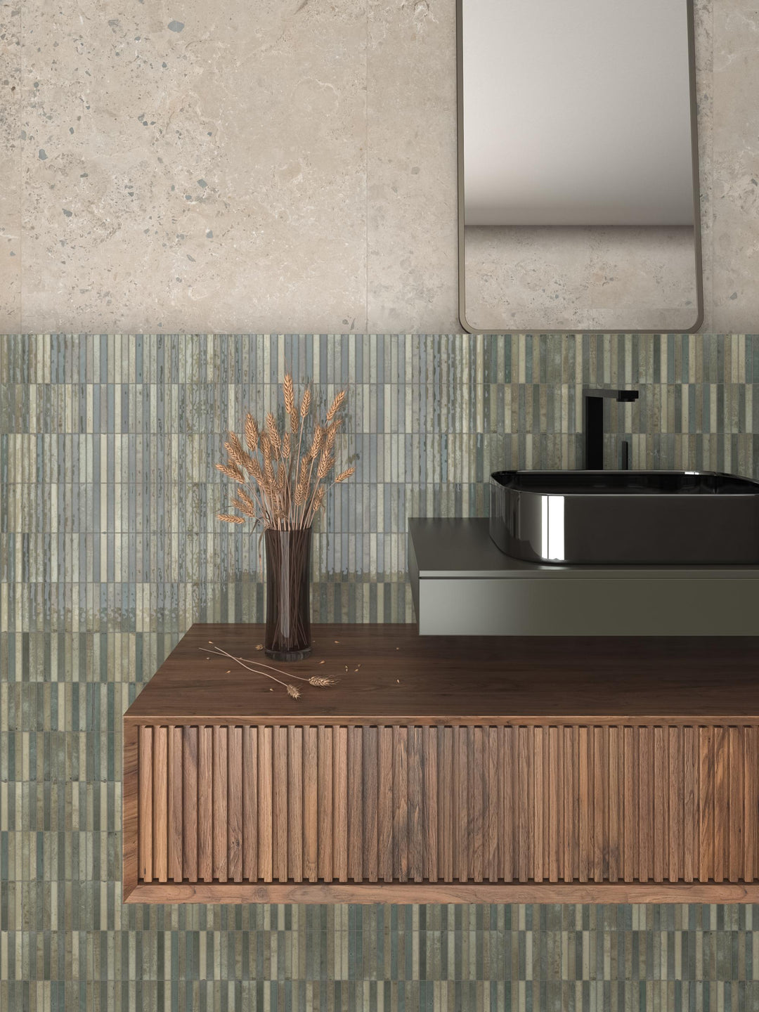 Kit Kat Musgo Glossy Porcelain Mosaic – Tilemart