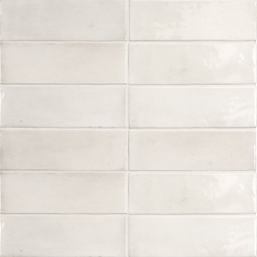 Soco White 2X6 Glossy Porcelain – Tilemart