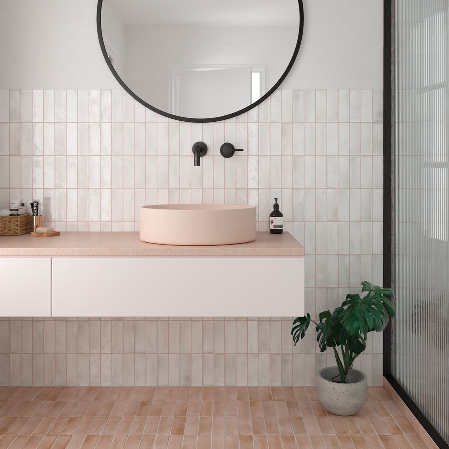 Soco White 2X6 Glossy Porcelain – Tilemart