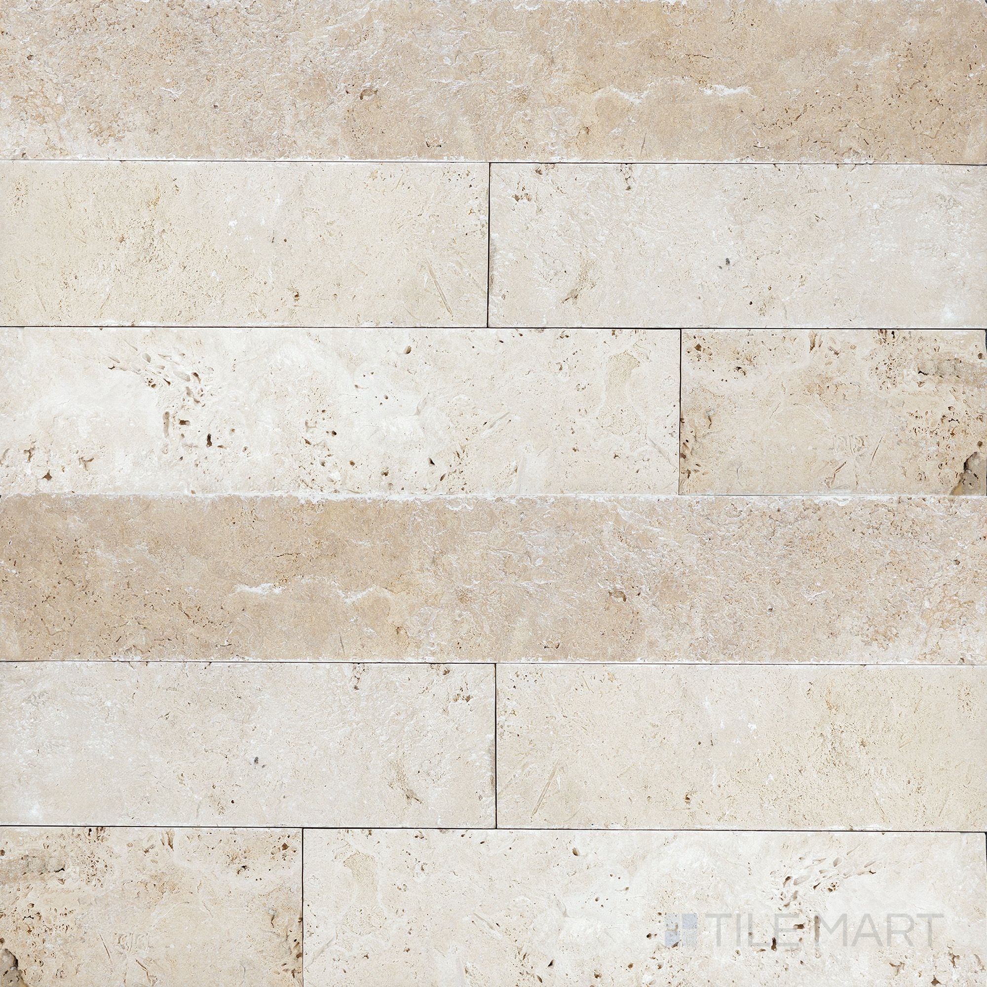 Ivory Premium Travertine Veneer 4Xrandom Splitface | Tilemart