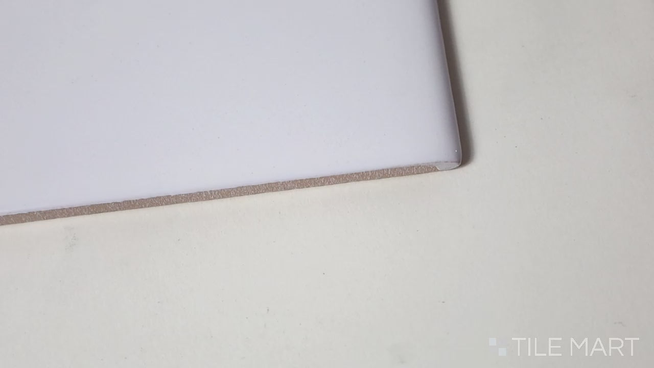 Sanitary Cove Base Porcelain Trim 6X6 White Glossy – Tilemart